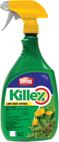 Ortho Killex Liquid Lawn Weed Killer Concentrate, Herbicide, 1-L