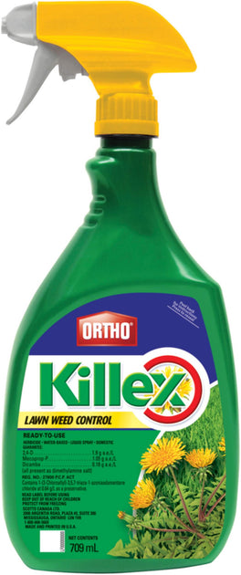 Ortho Killex Liquid Lawn Weed Killer Concentrate, Herbicide, 1-L